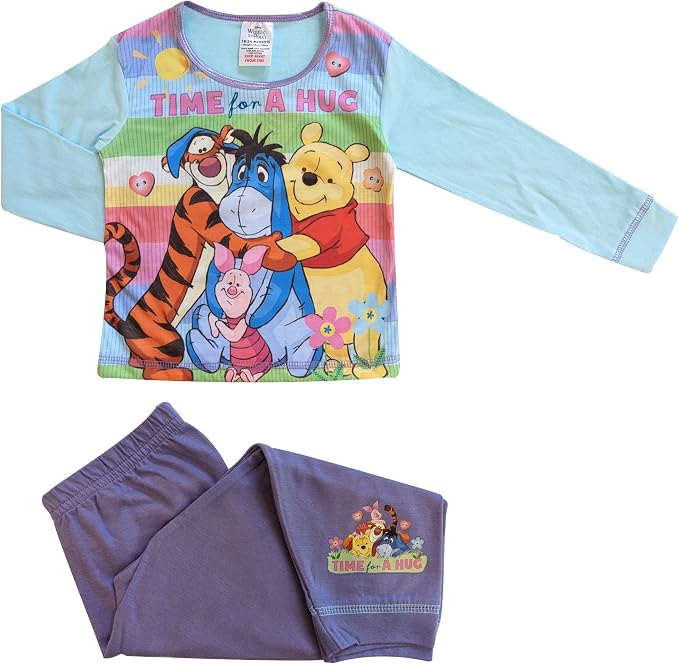 Girls Winnie The Pooh Pyjamas Tigger Eeyore Piglet : Amazon.co.uk: Fashion