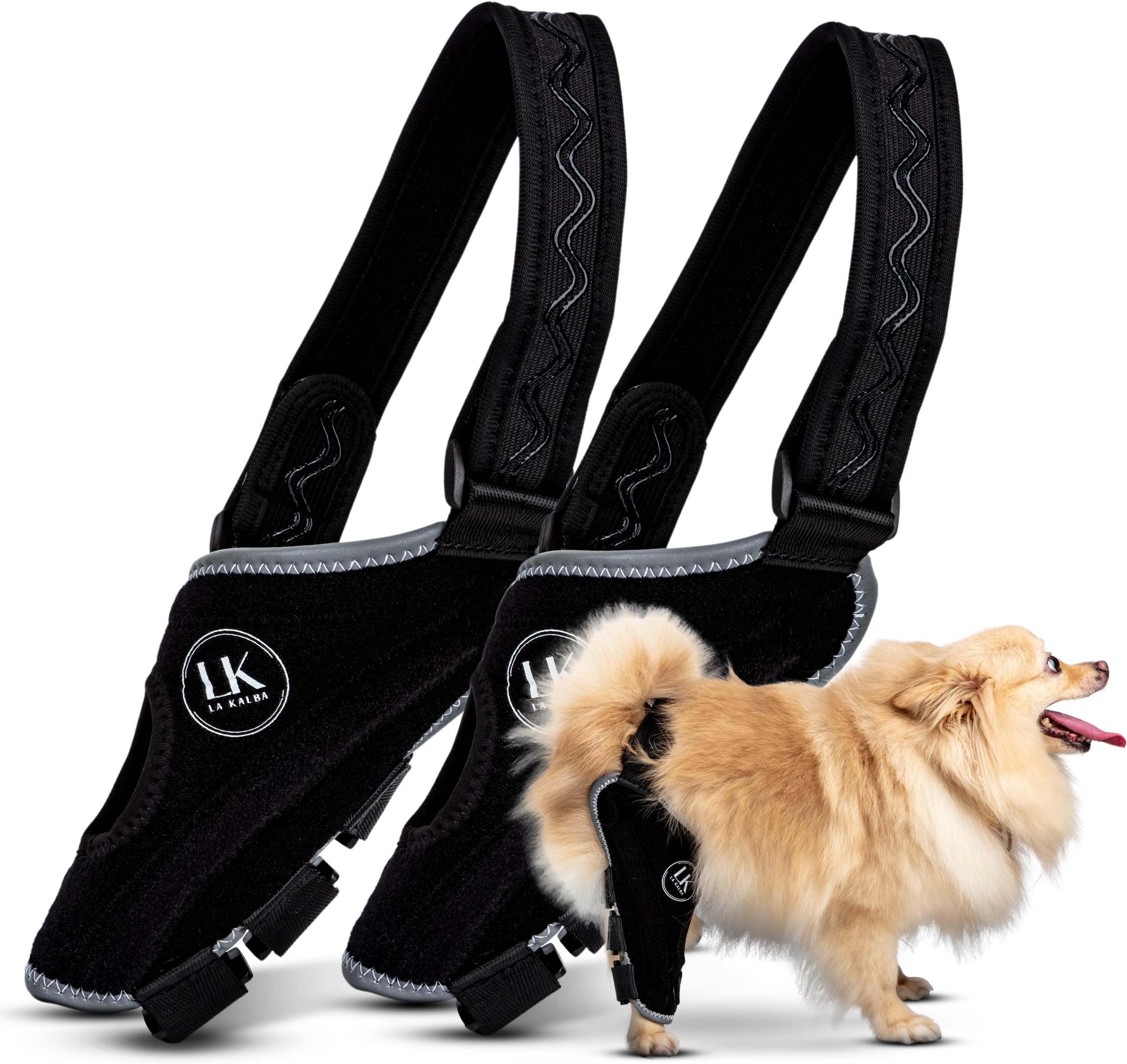 Amazon.com : LA KALBA Dog Knee Brace for Torn Acl Hind Leg - Neoprene ...