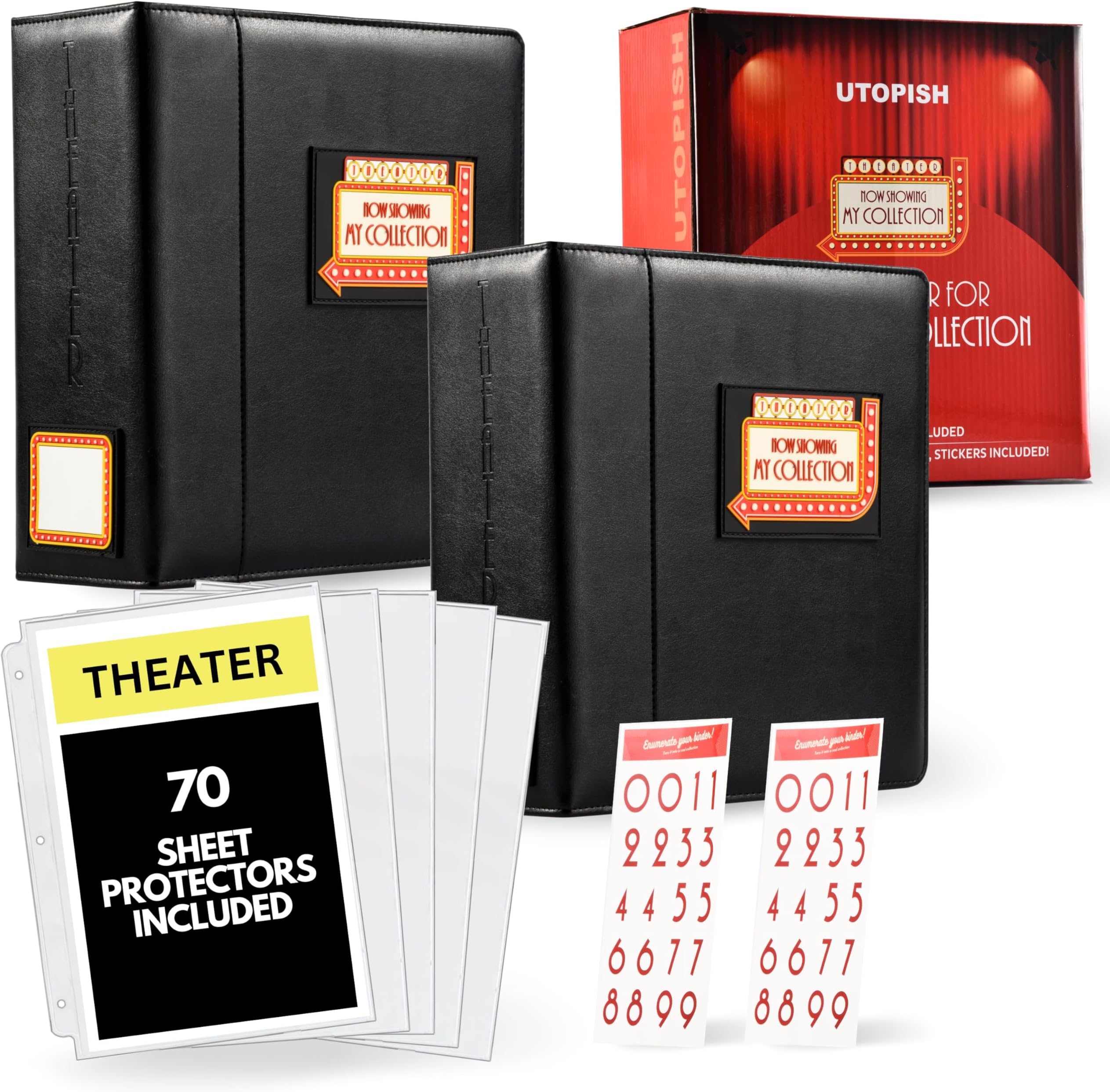 Playbill Binder Show-Bill/ For Broadway And Theatre... Playbill Storage