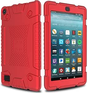 Amazon.com: All-New Amazon Fire 7 Silicone Case, Elegant Choise Anti ...