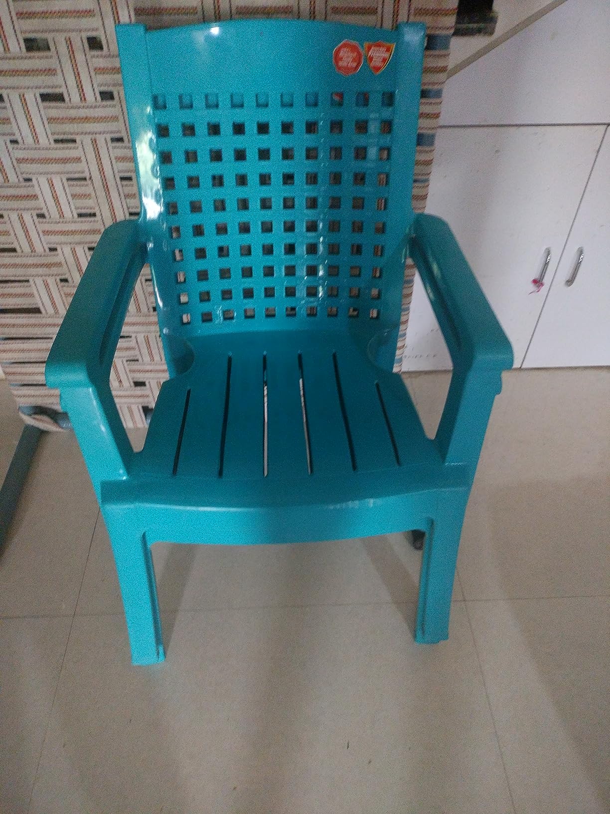 Samruddhi Chair (Plastic, Beige) : Amazon.in: Home & Kitchen