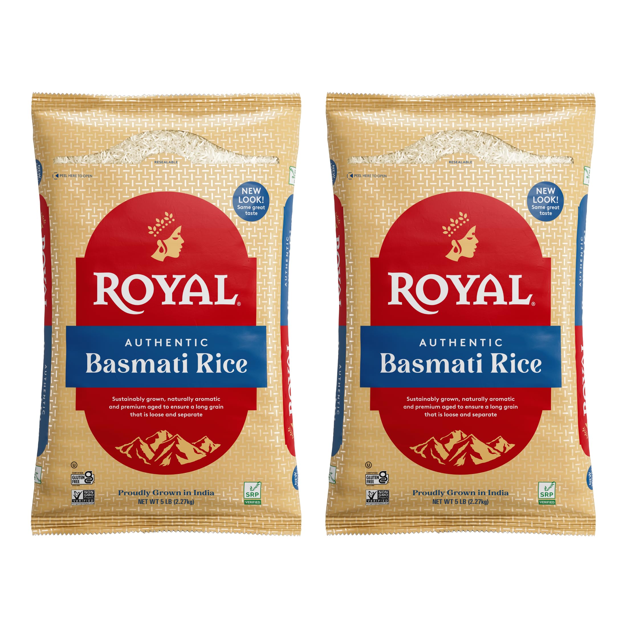 Snapklik.com : Authentic Royal - Naturally Aged Long Grain Indian White ...