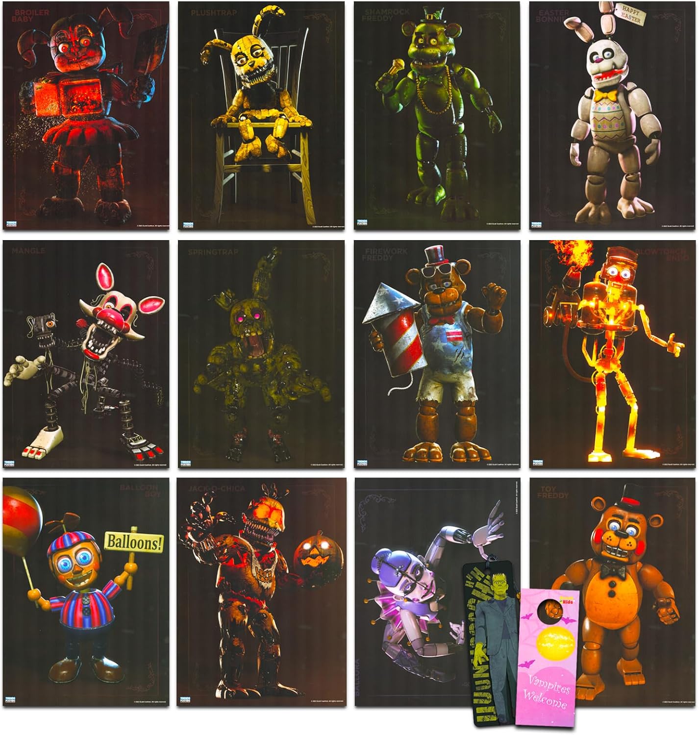 Amazon.com: Trends International Five Nights at Freddy's Posters for ...