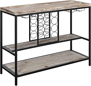 Amazon.com: 4D Concepts Hampton Entry Table, Natural Weathered Wood ...