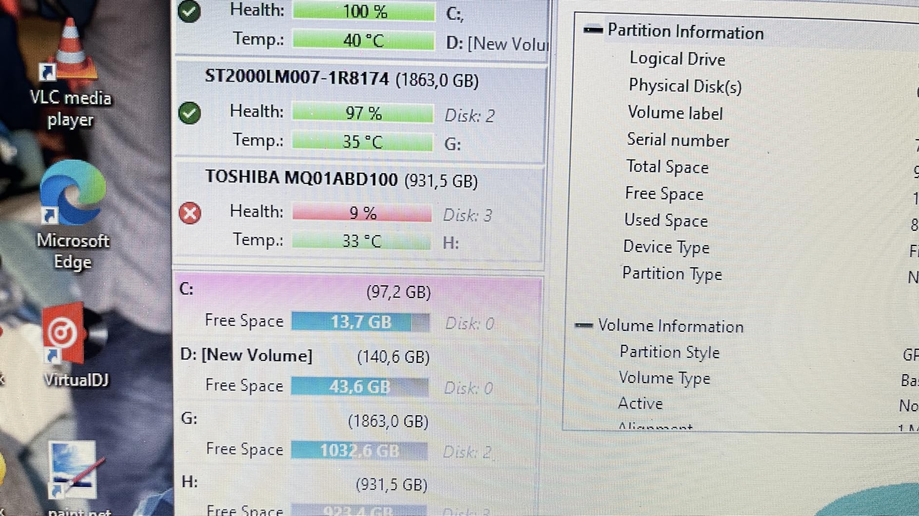 1TB External Hard Drive USB3.0 High Speed Data Transfer Memory ...