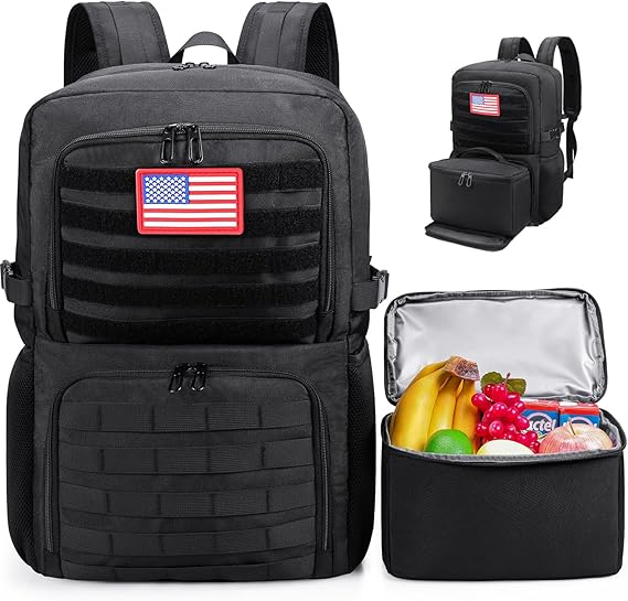 Amazon.com: BERTASCHE Lunch Backpack, Laptop Backpack 15.6 inch Work ...