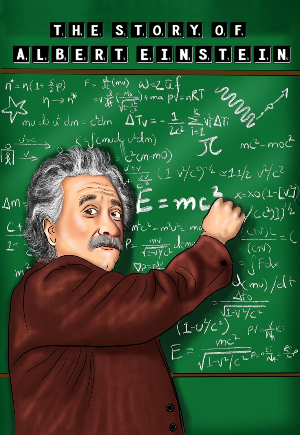Amazon.com: The Story Of Albert Einstein: Children Book For Smart Kids ...