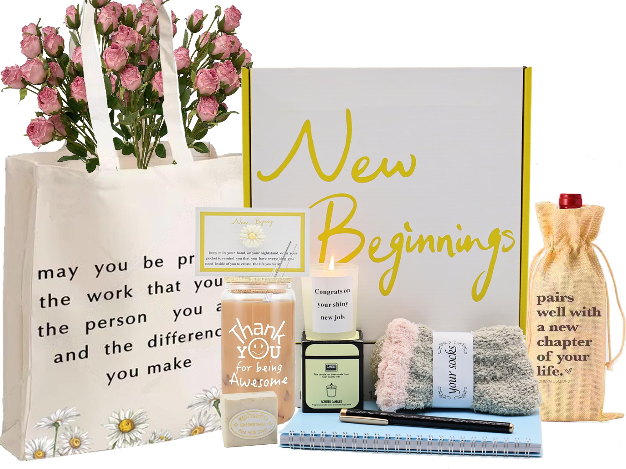 Amazon.com: New Beginnings Gift Basket - Thoughtful Congratulations ...