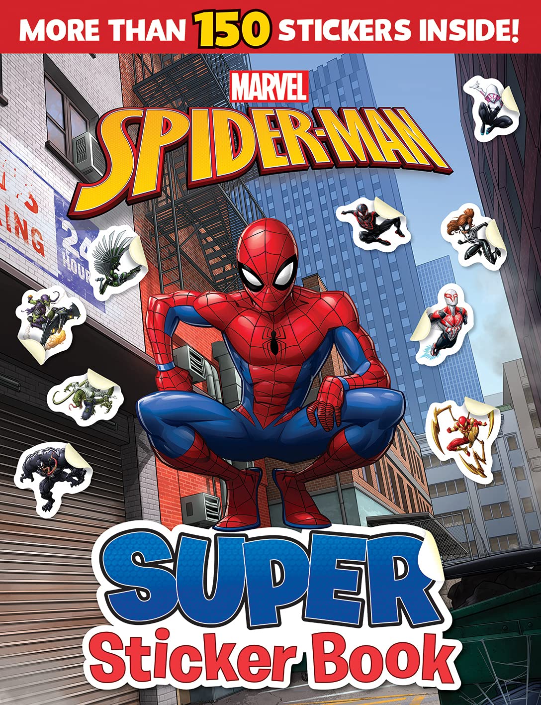 Spider-Man: Super Sticker Book (Marvel): 9781761129308: Amazon.com: Books