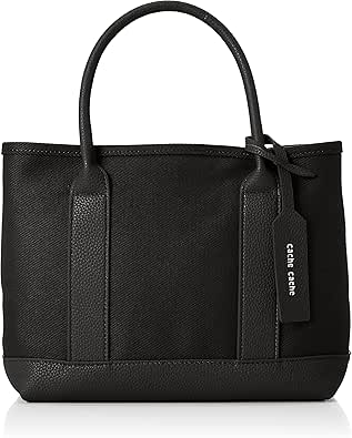 Amazon | [カシュカシュ] パーテーションキャンバストートバッグ 01-00-63292 レディース BKBK | cache cache(カシュカシュ) | トートバッグ