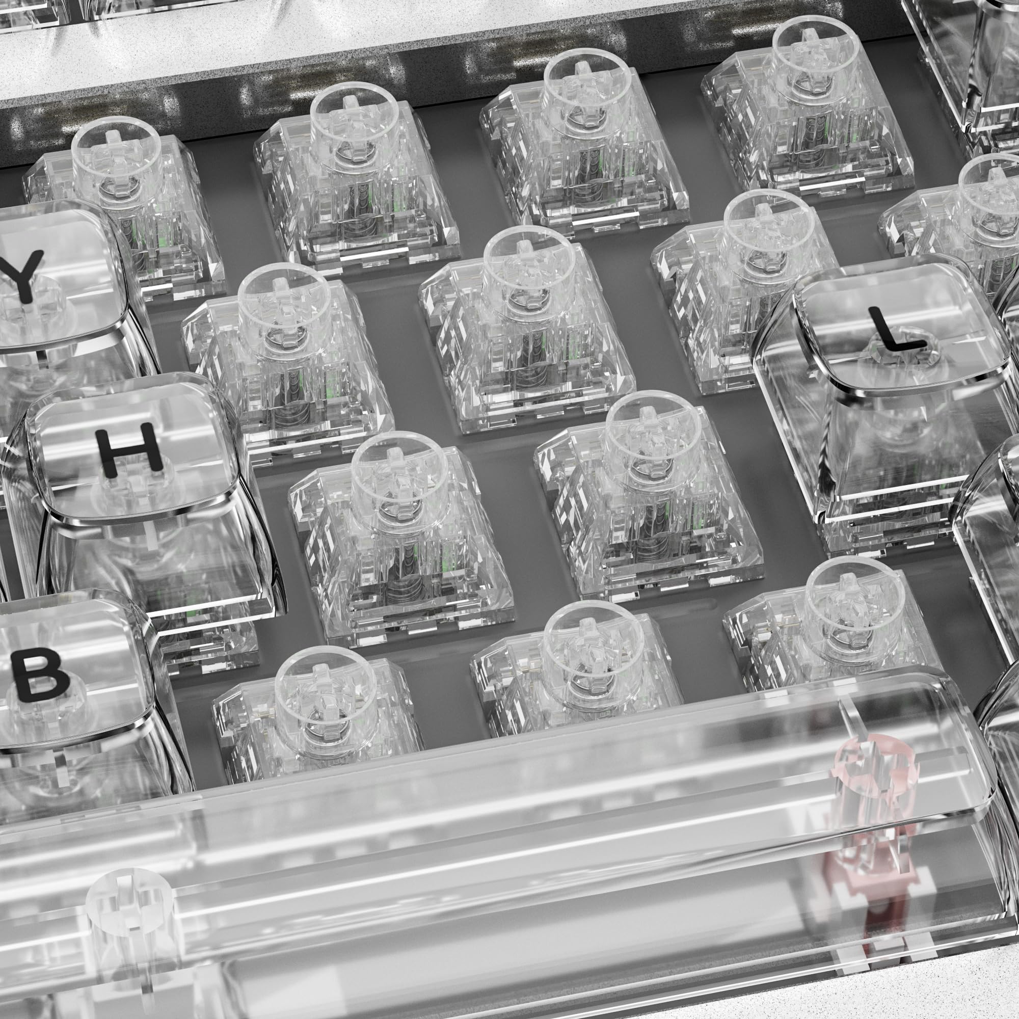 Snapklik.com : Kailh Glass Jellyfish Pro Switches For Mechanical Keyboard