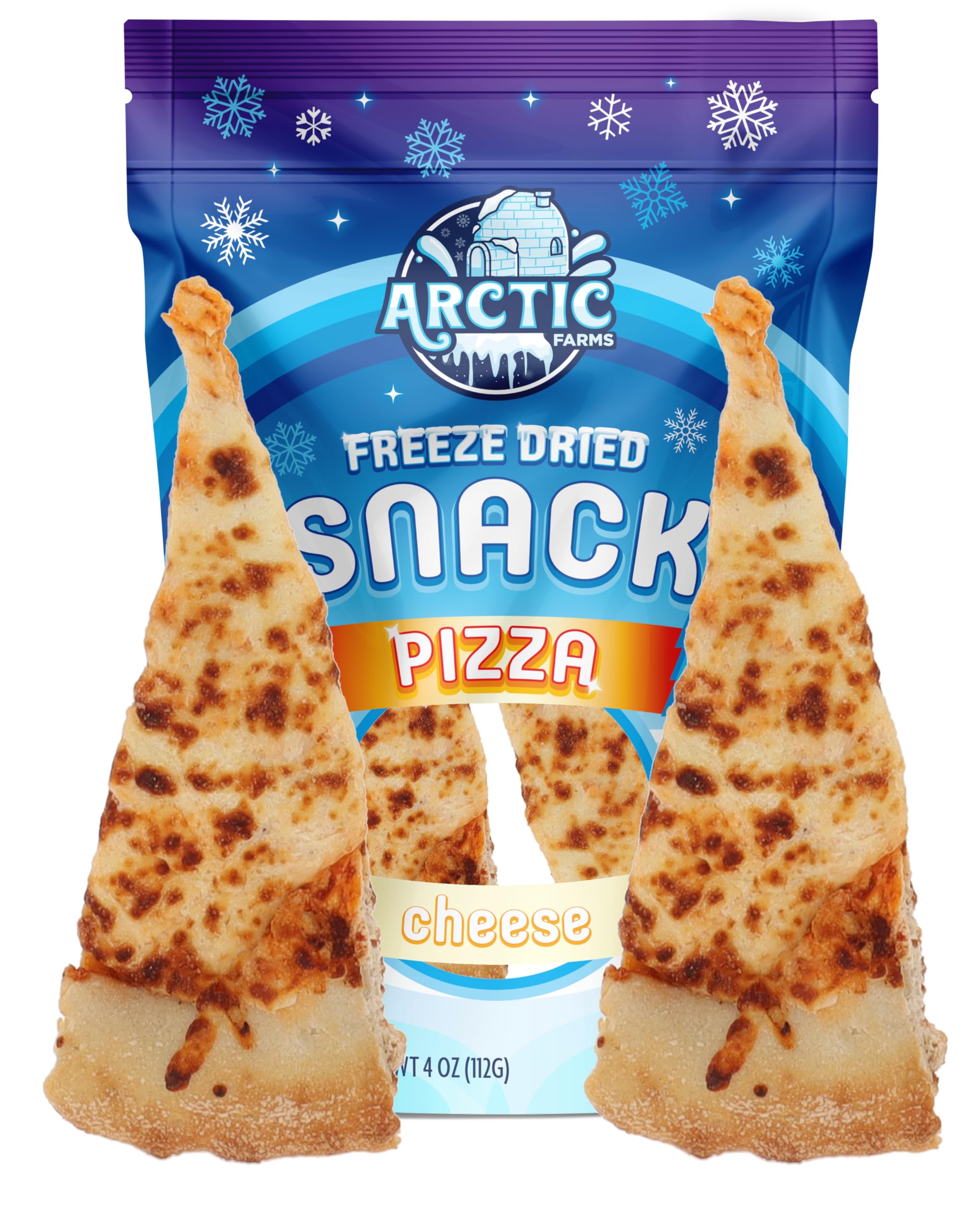 Amazon.com : Arctic Farms Freeze Dried Snack Pizza Cheese Slices Bagged ...
