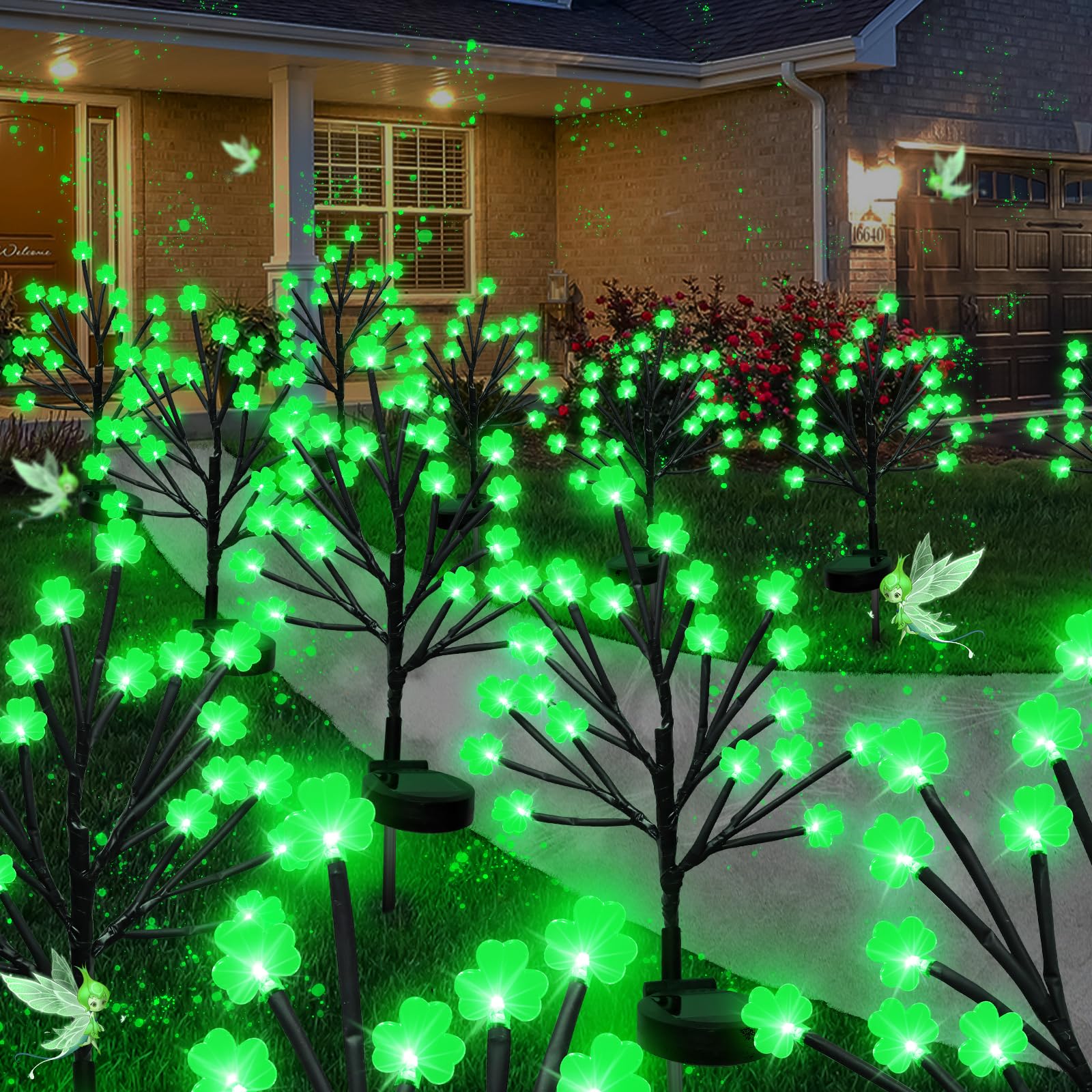 Shamrock Christmas Lights