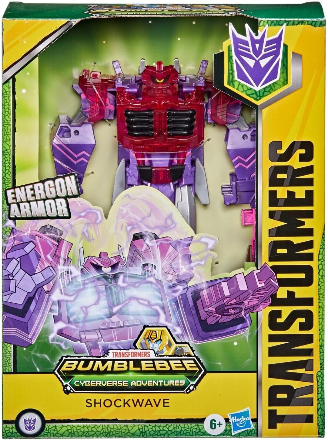 Amazon.com: Transformers Toys Cyberverse Ultimate Class Shockwave Figura de acción – Combina con ...