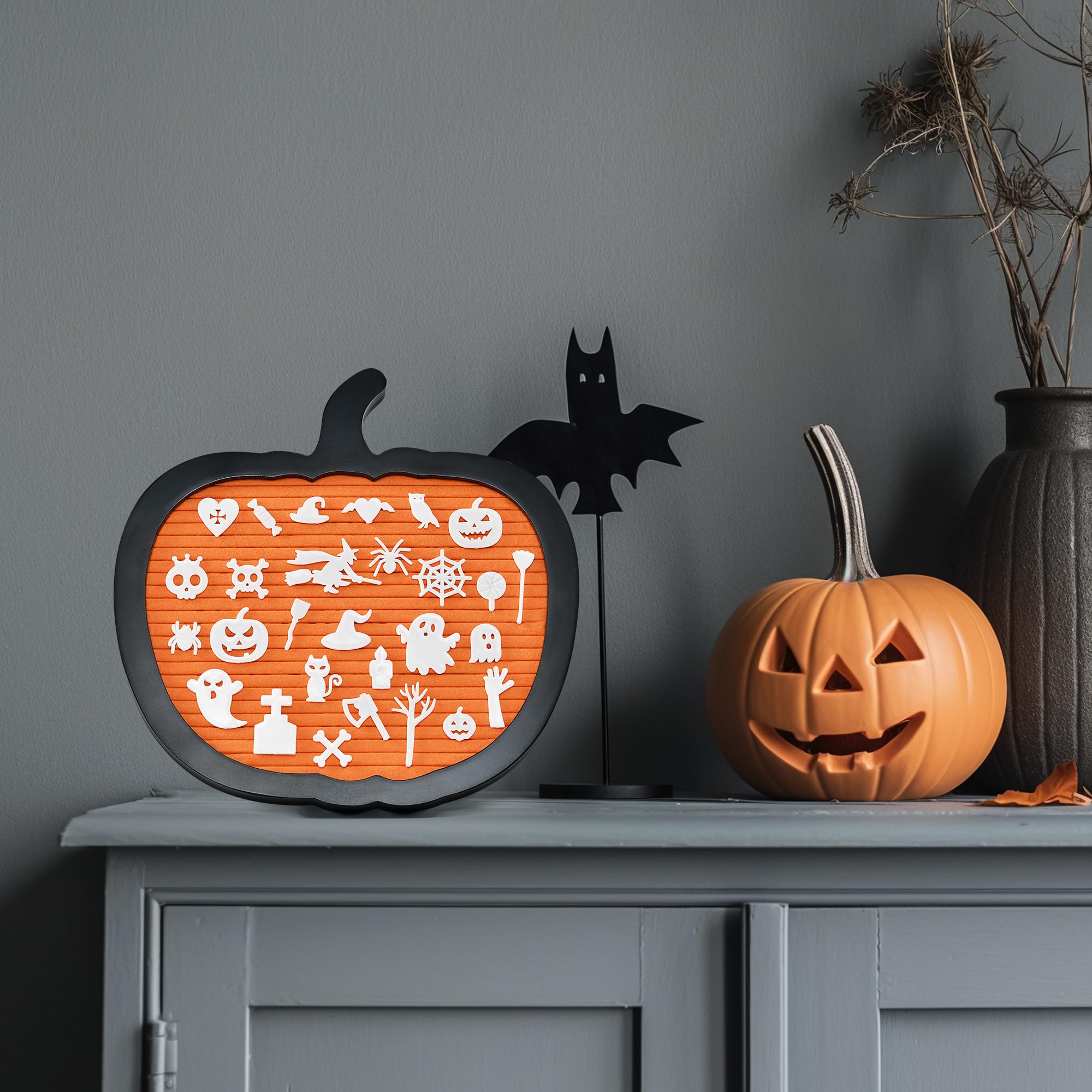 Gruselige Halloween Zeichen