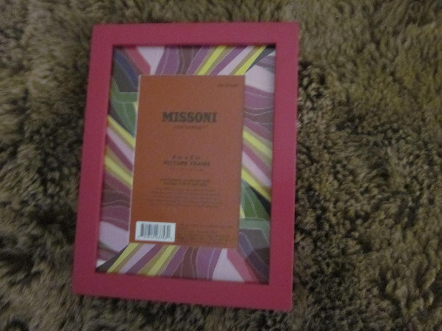 Amazon.com - Missoni for Target Hot Pink Picture Frame - 4 In. X 6 In ...