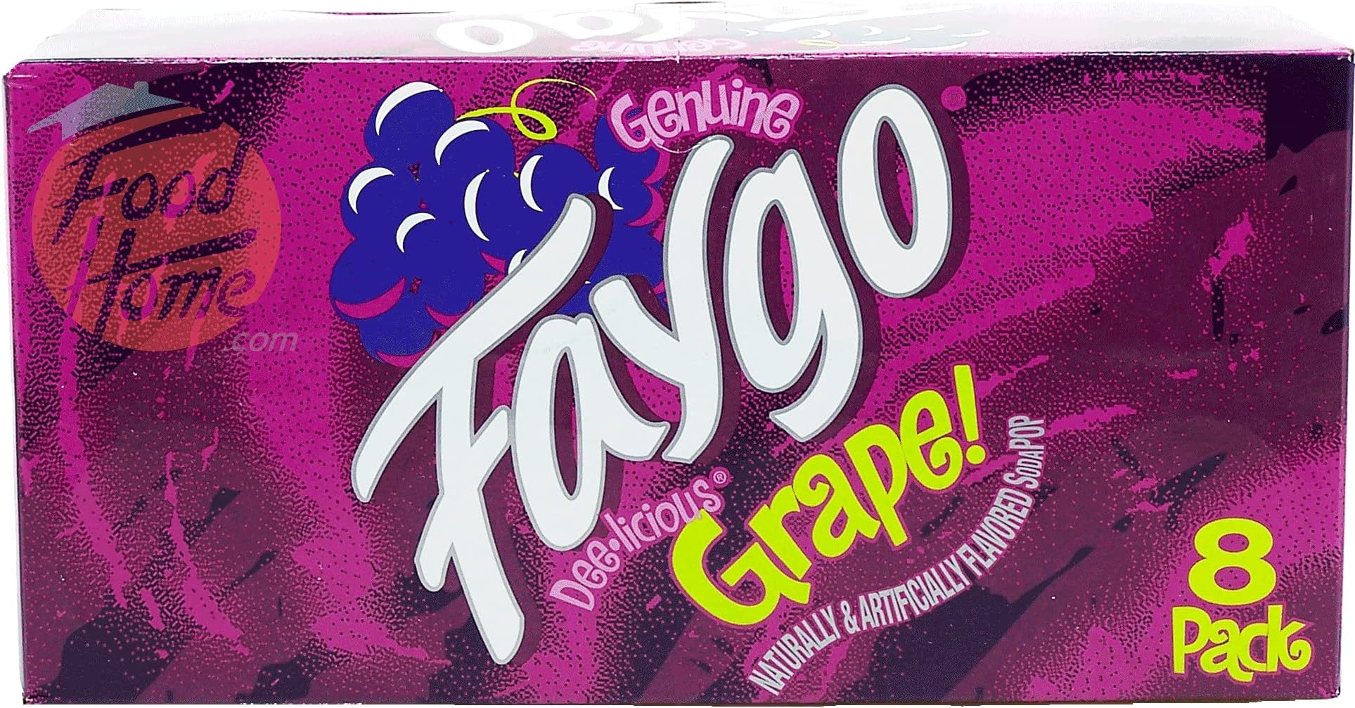 Amazon.com : Faygo Grape! flavored soda pop. 8-pack 12-fl. oz. cans in ...