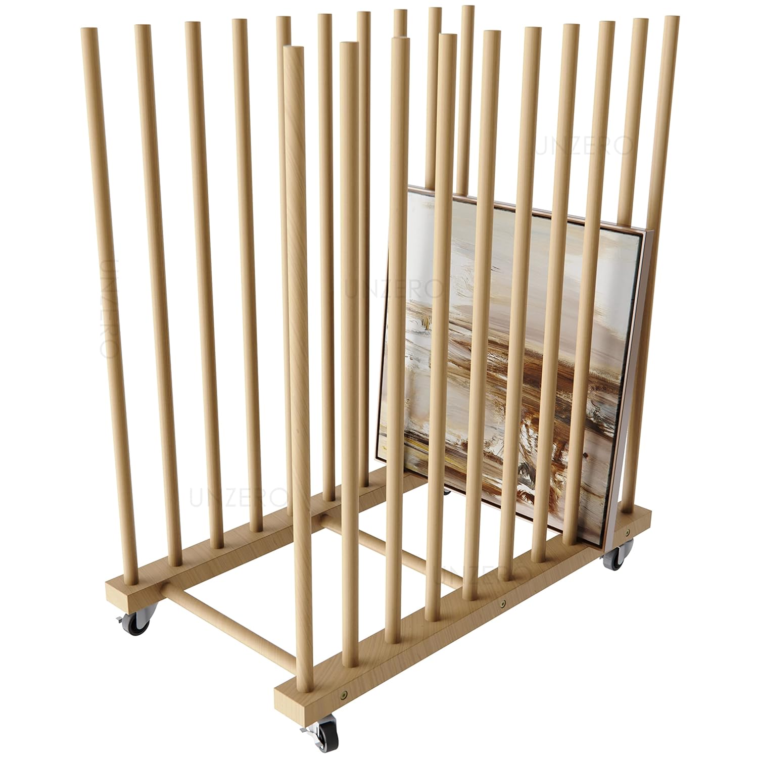 UNZERO Art Storage Rack - Wood Stand for Canvas Philippines | Ubuy