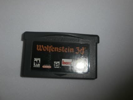 Amazon.com: Wolfenstein 3D - Game Boy Advance : Video Games