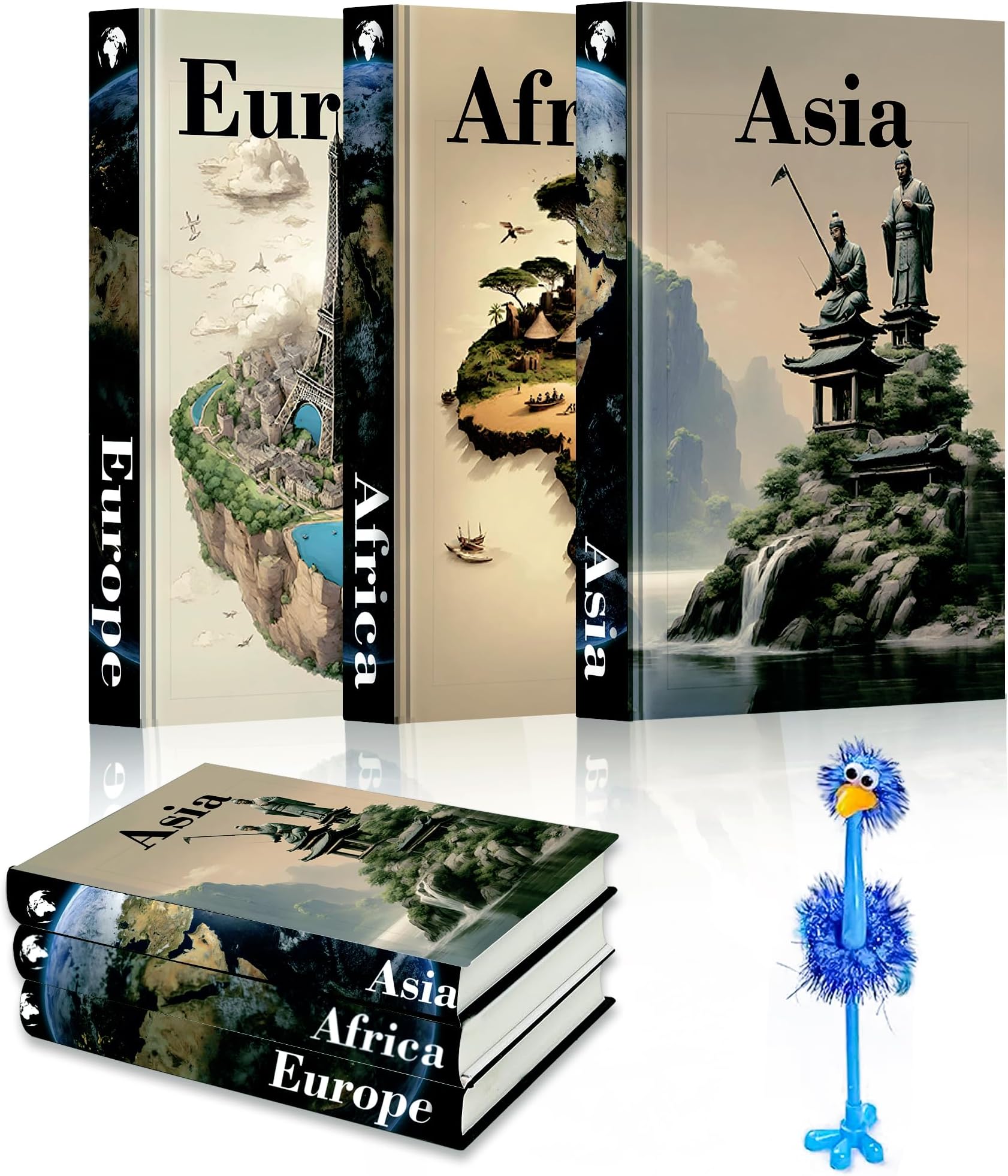 Amazon.com: Exhıo Decorative Books for Home Decor, Coffee Table ...