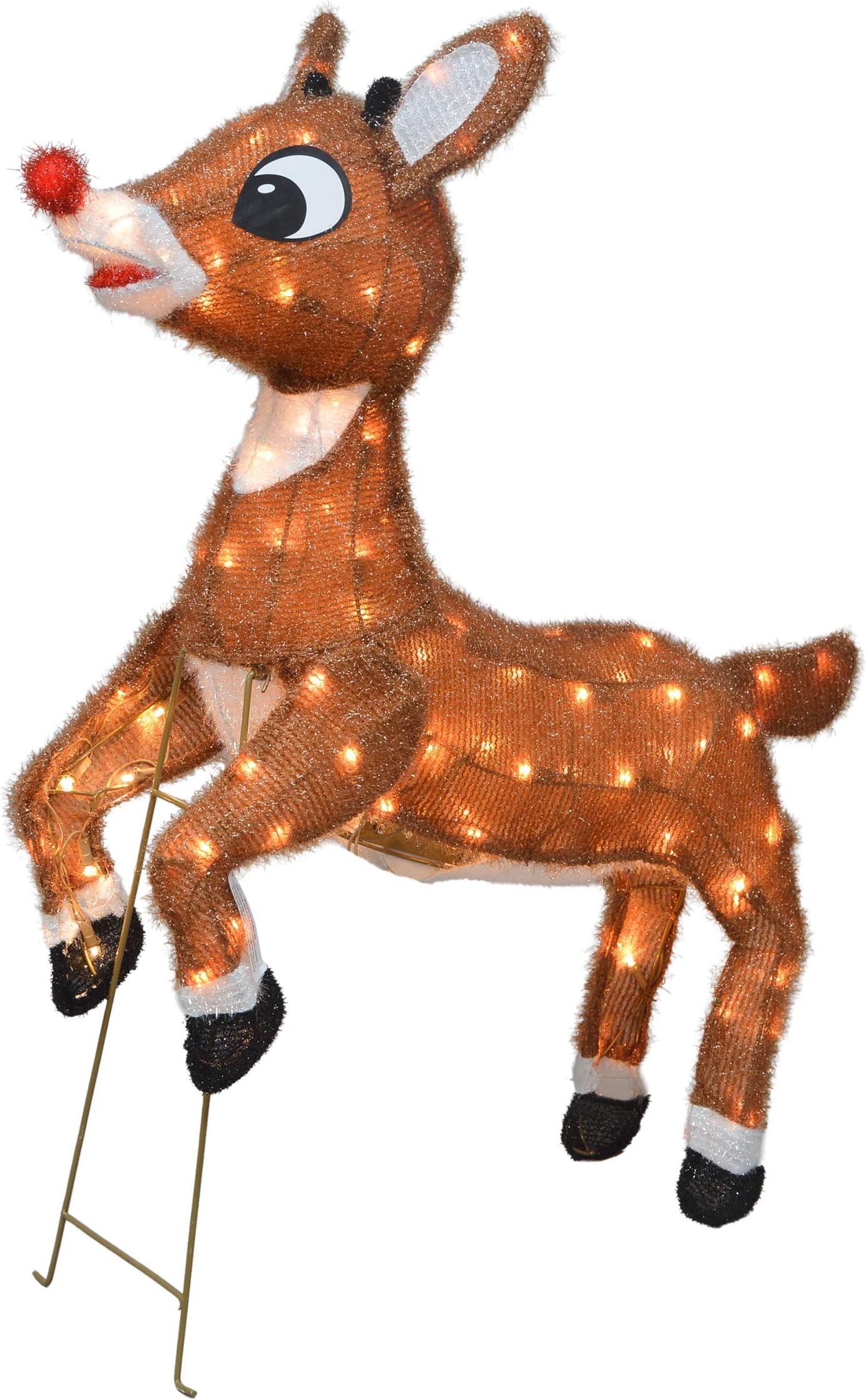 Amazon.com: Rudolph Misfit Toy Train Christmas Yard Decoration : Patio ...