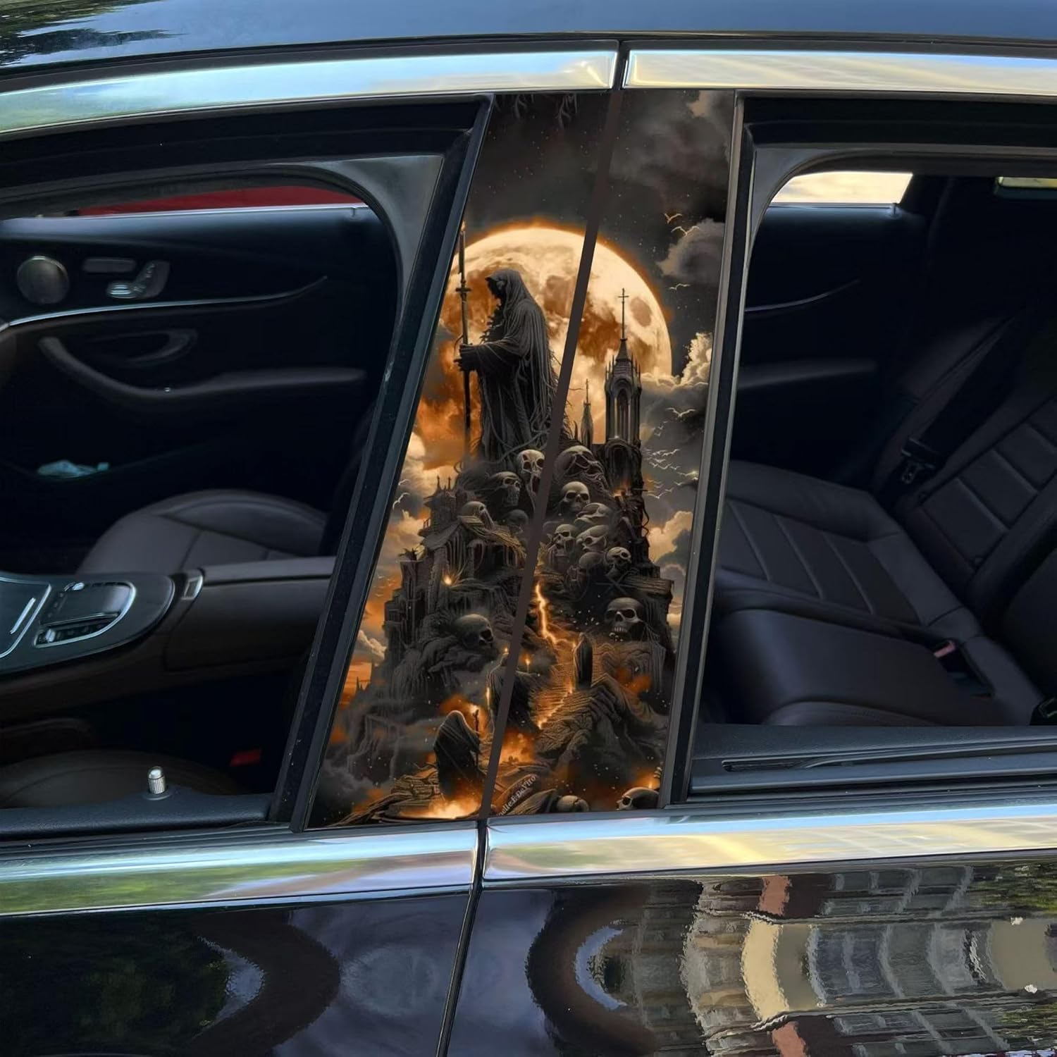 Adesivi per auto auto, adesivi per colonna B, adesivi per auto, set da ...