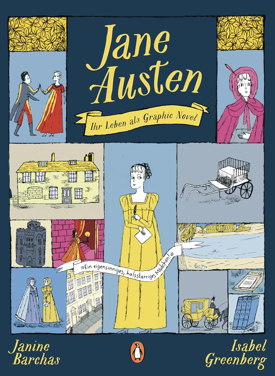 Jane Austen: Ihr Leben als Graphic Novel : Barchas, Janine, Greenberg ...