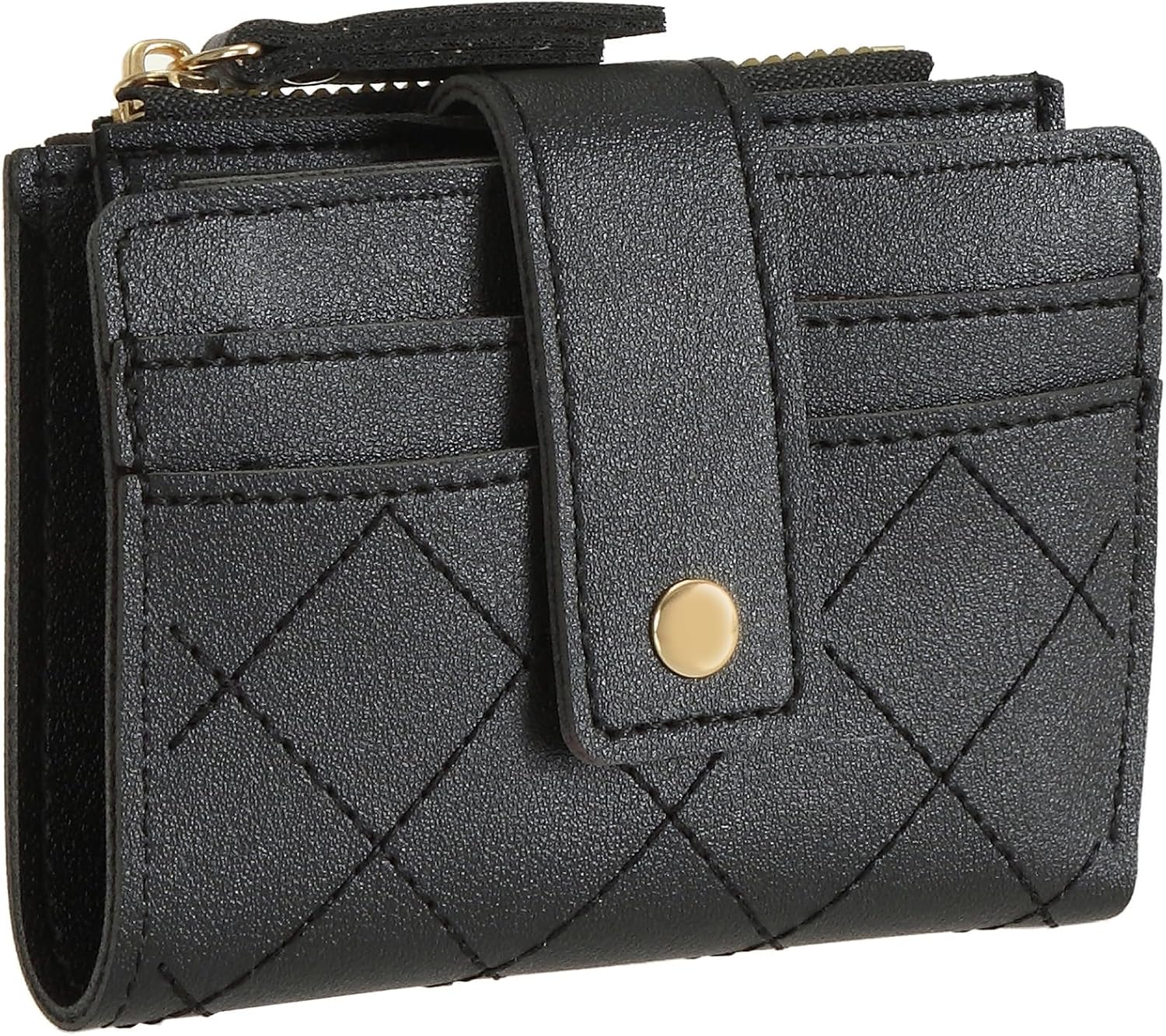 Purses for Women Small Bifold Women Wallets Button Ladies Wallet with ...