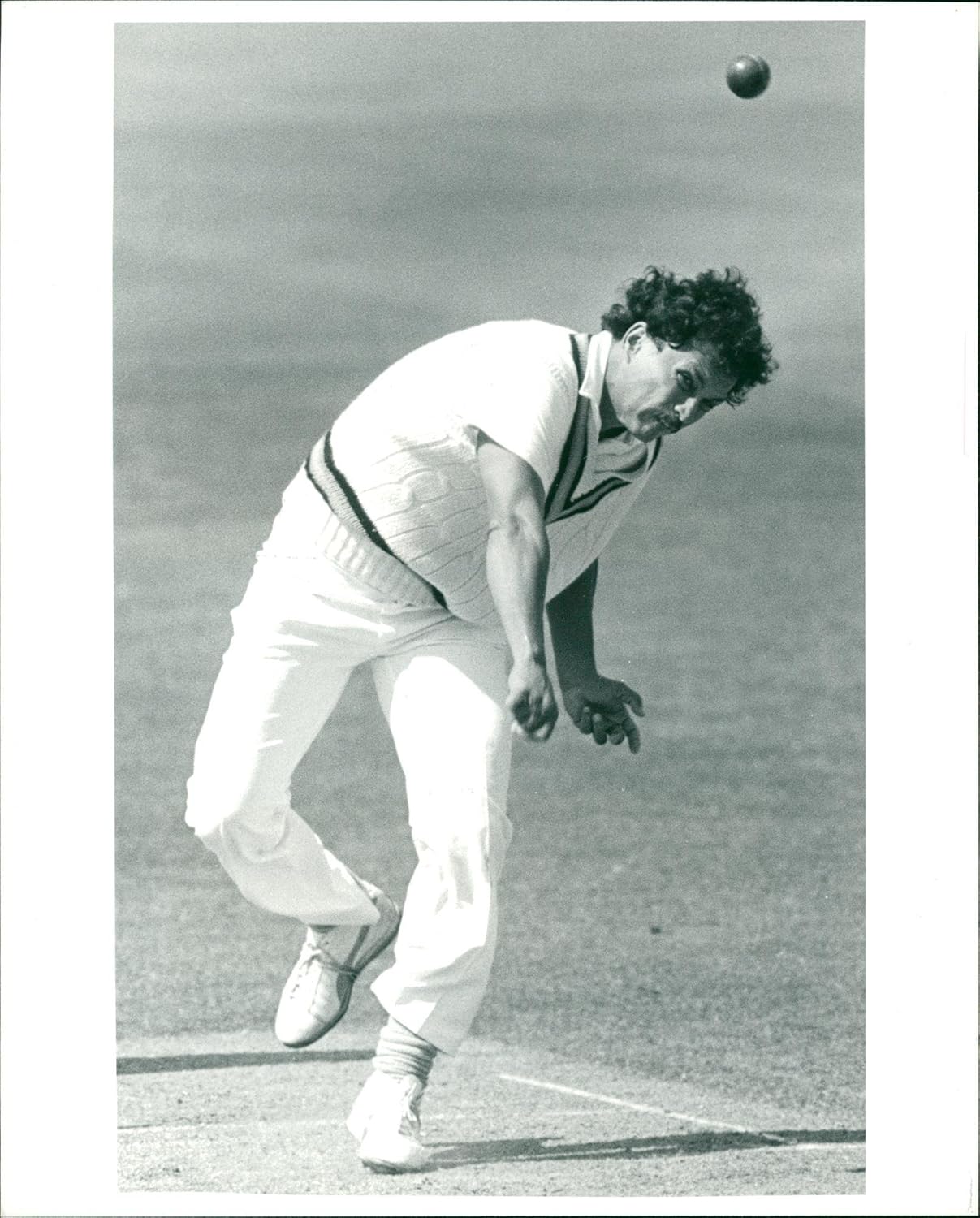 Amazon.com: Vintage photo of Roger Binny Indian cricketer. : Home & Kitchen