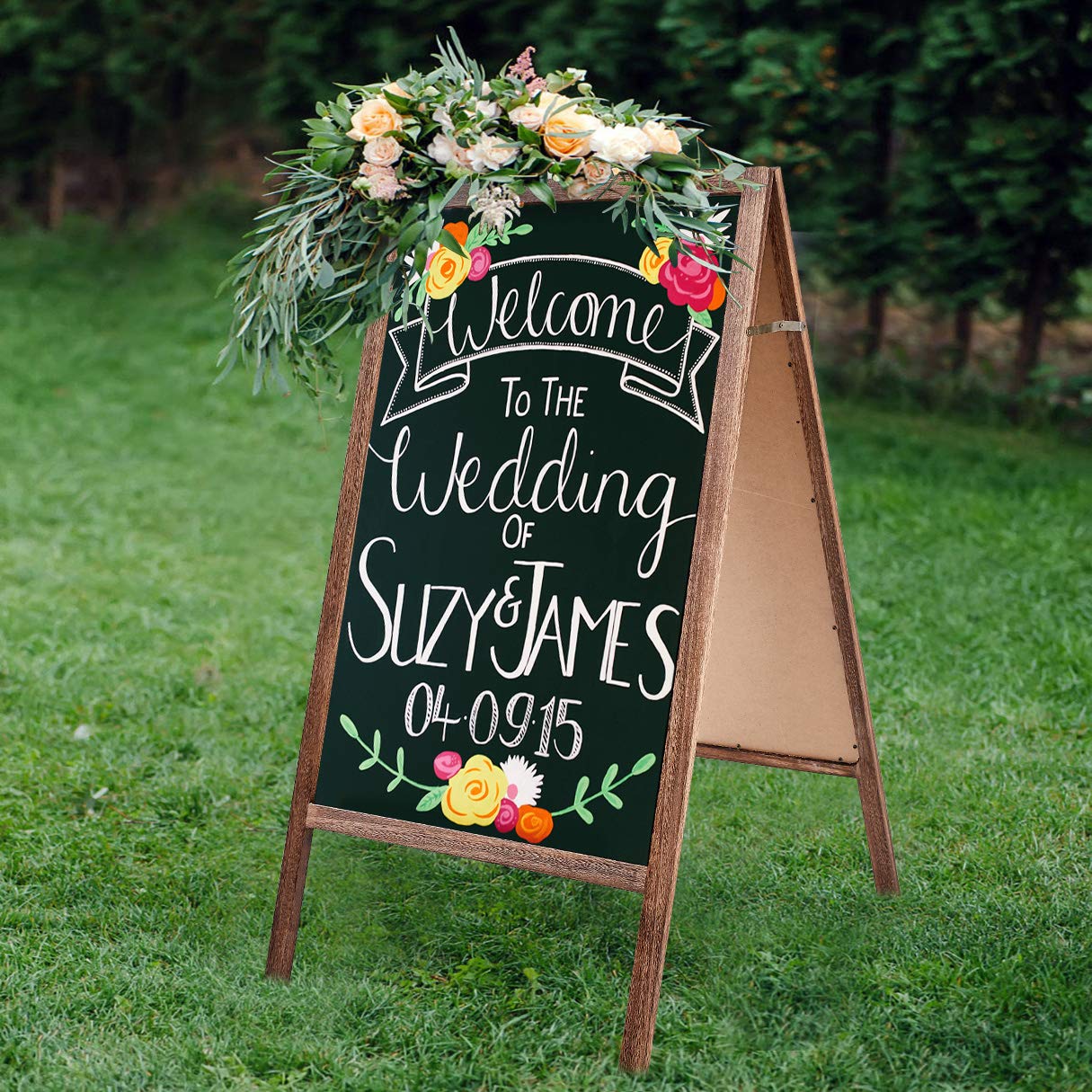 Snapklik.com : RHF Double Sided Chalk Board Sign,Chalkboads Sidewalk ...