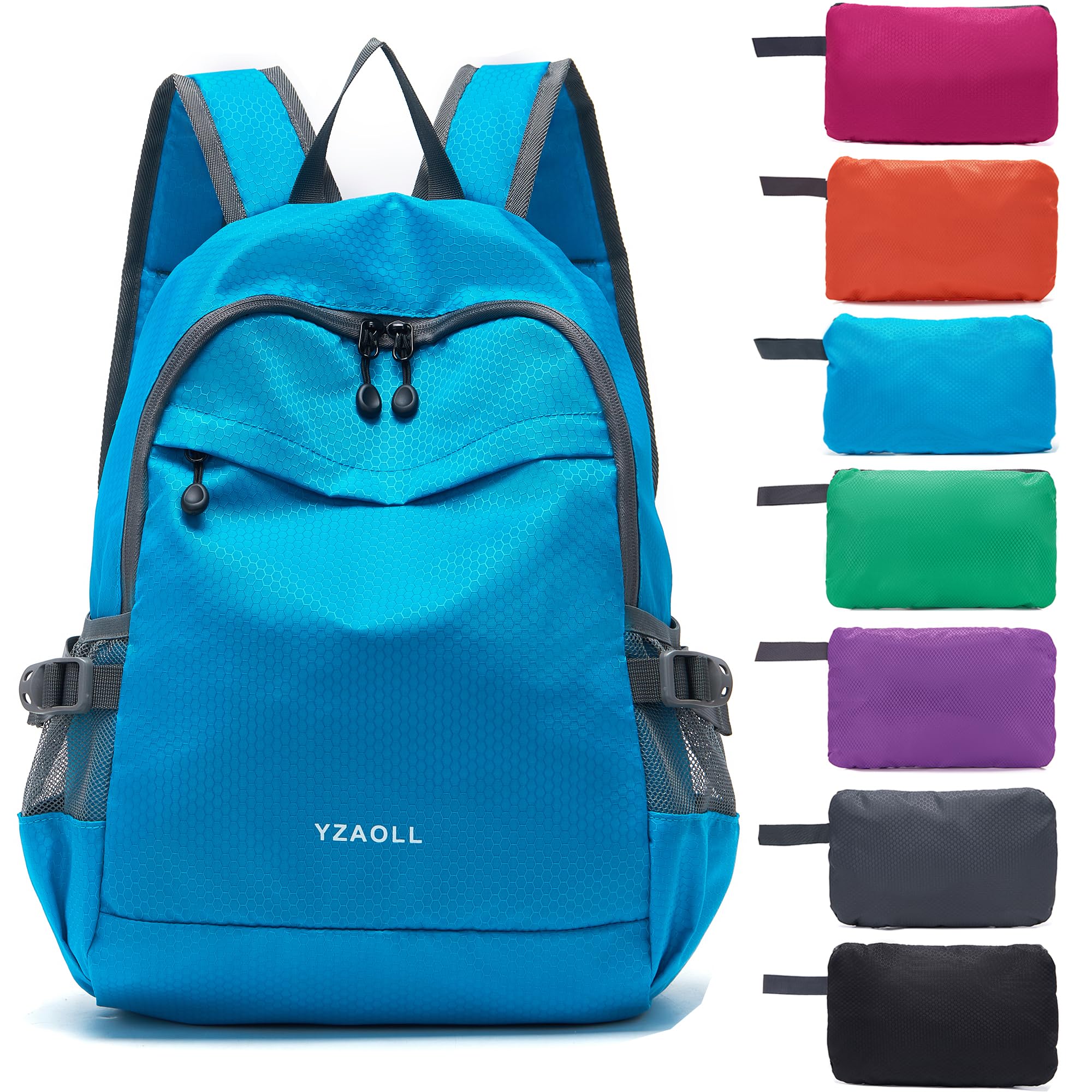 Amazon.com: YZAOLL Small Lightweight Packable Hiking Backpack, 20L ...
