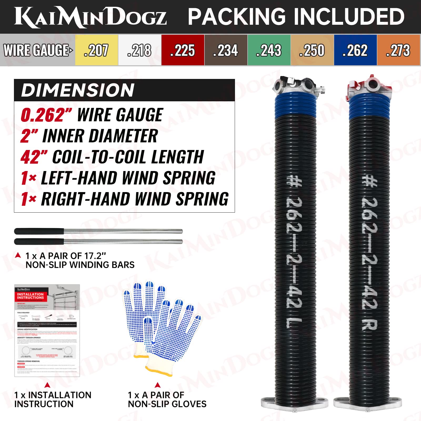 262 Garage Door Spring
