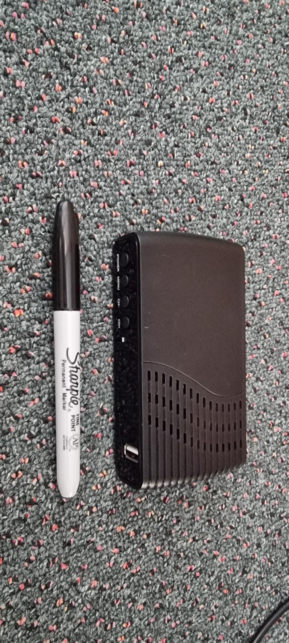 LASER HD HDMI USB PVR Record Media Play Set Top Box STB-9000 Remote ...