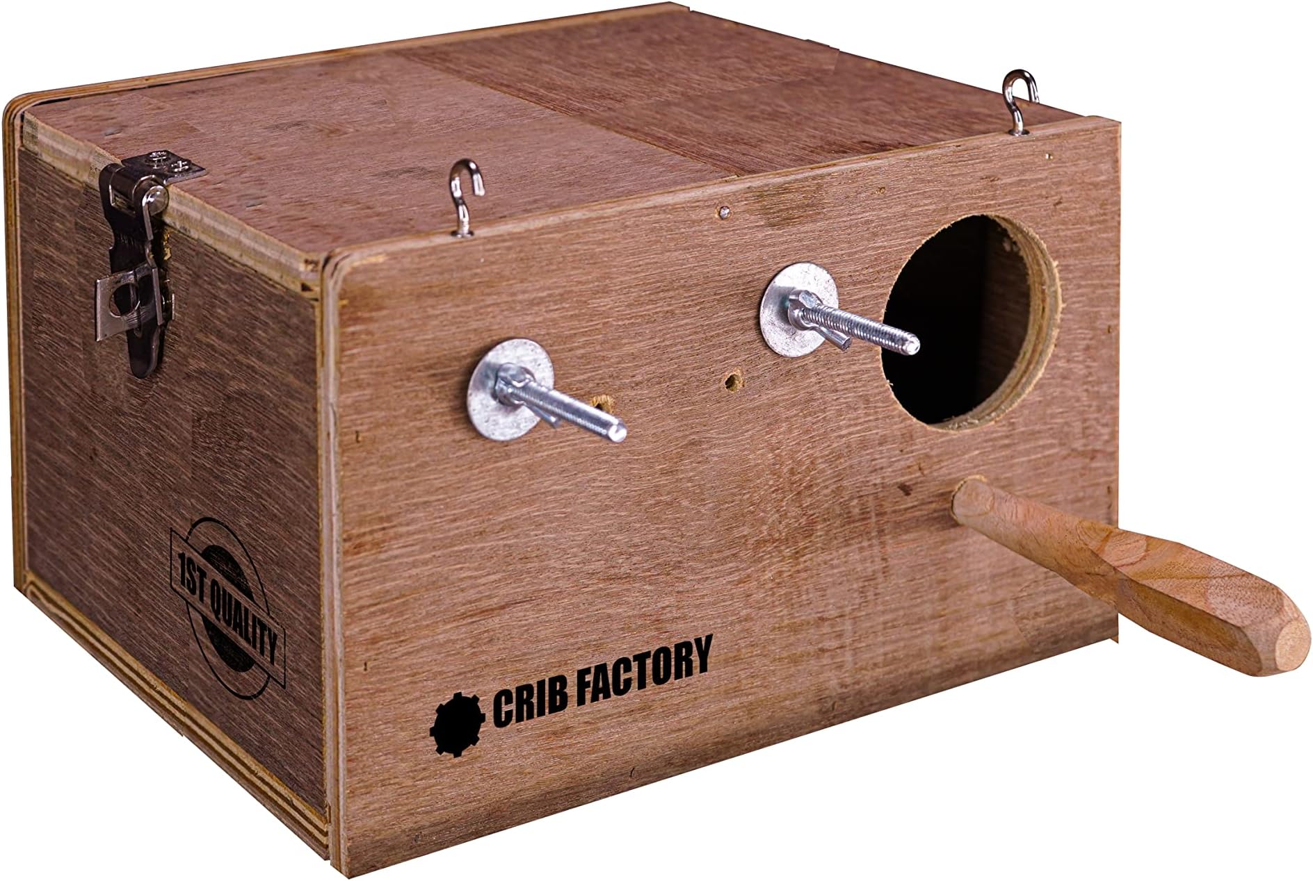 Crib factory Breeding Box for Budgies | HIGH-QALITY Plywood ...