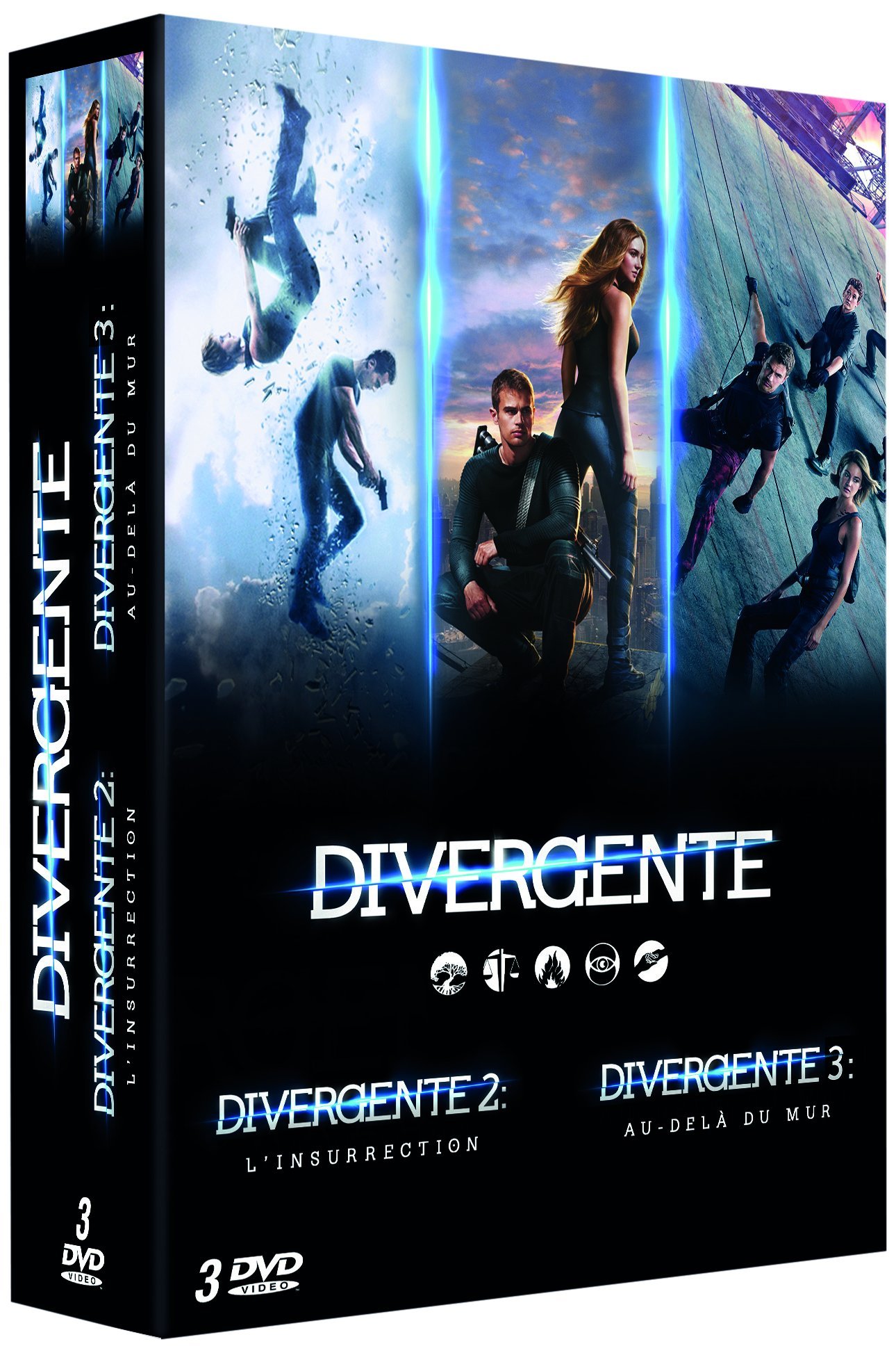Divergente - Coffret Trilogie [DVD]: Amazon.fr: Shailene Woodley, Theo ...
