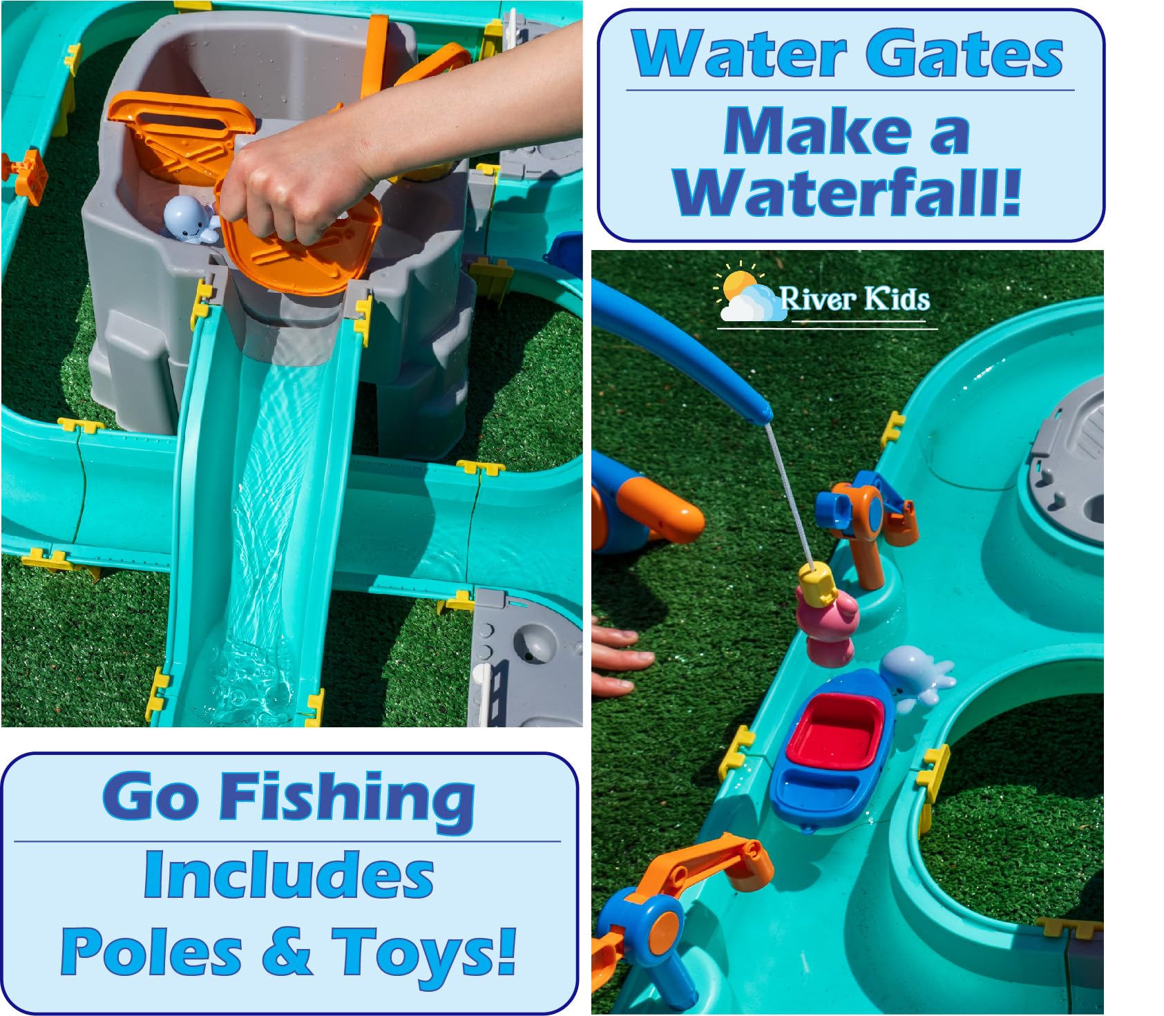 Snapklik.com : Johnny World River Kids Water Mountain Adventure Set
