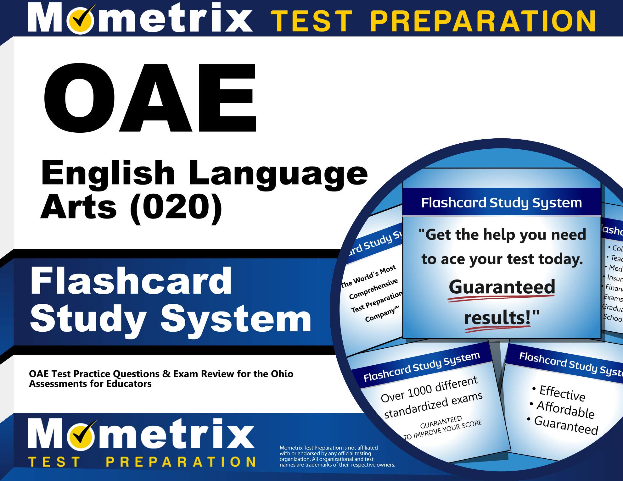 OAE English Language Arts (020) Flashcard Study System: OAE Test ...