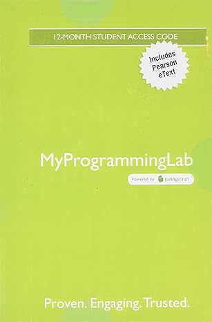 Introduction to Java Programming, Brief Version - MyLab Programming with Pearson eText (My ...