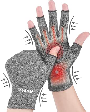 Amazon.com: TFUSOM Compression Gloves Arthritis Gloves for Women for ...