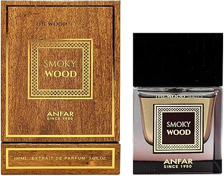 Anfar London - Smoky Wood by Anfar for Men - 3.4 oz Extrait De Parfum ...