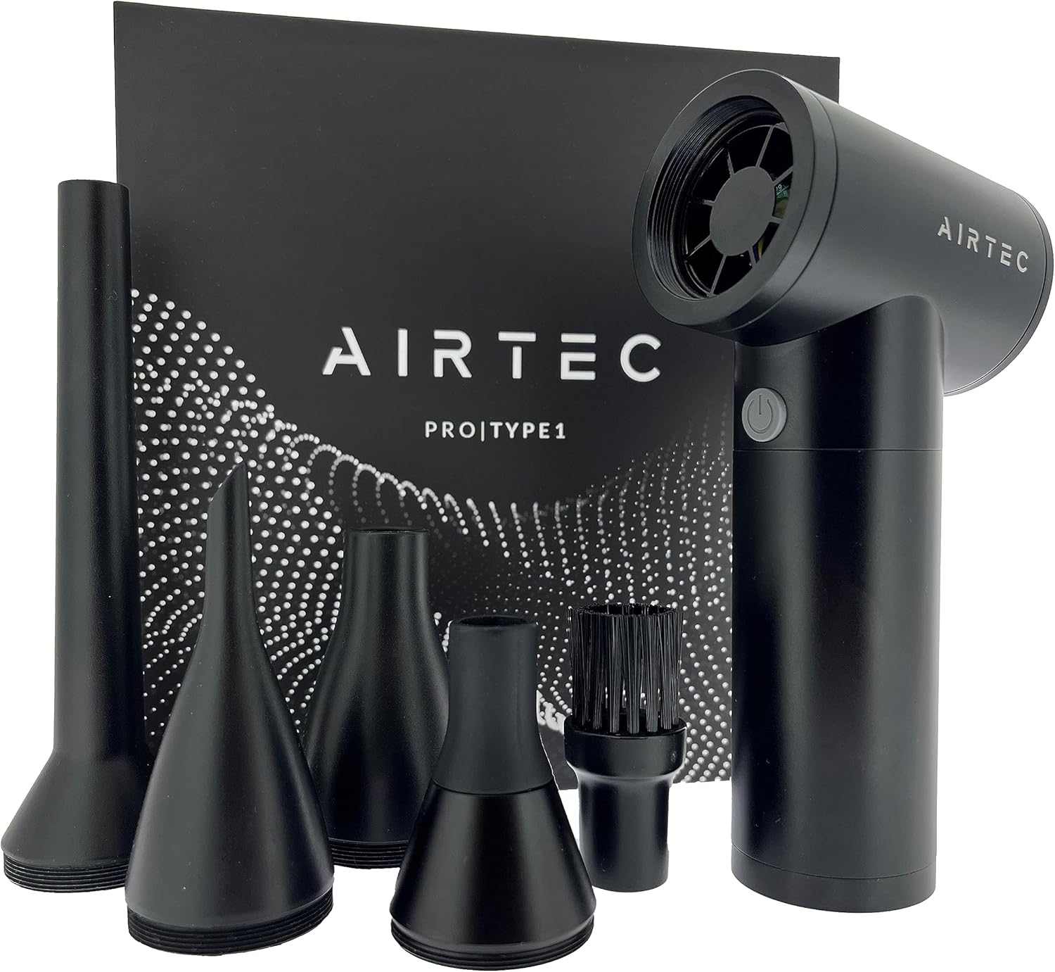 IT Dusters AirTec Metal Cordless Electric Air Duster Blower for PC ...