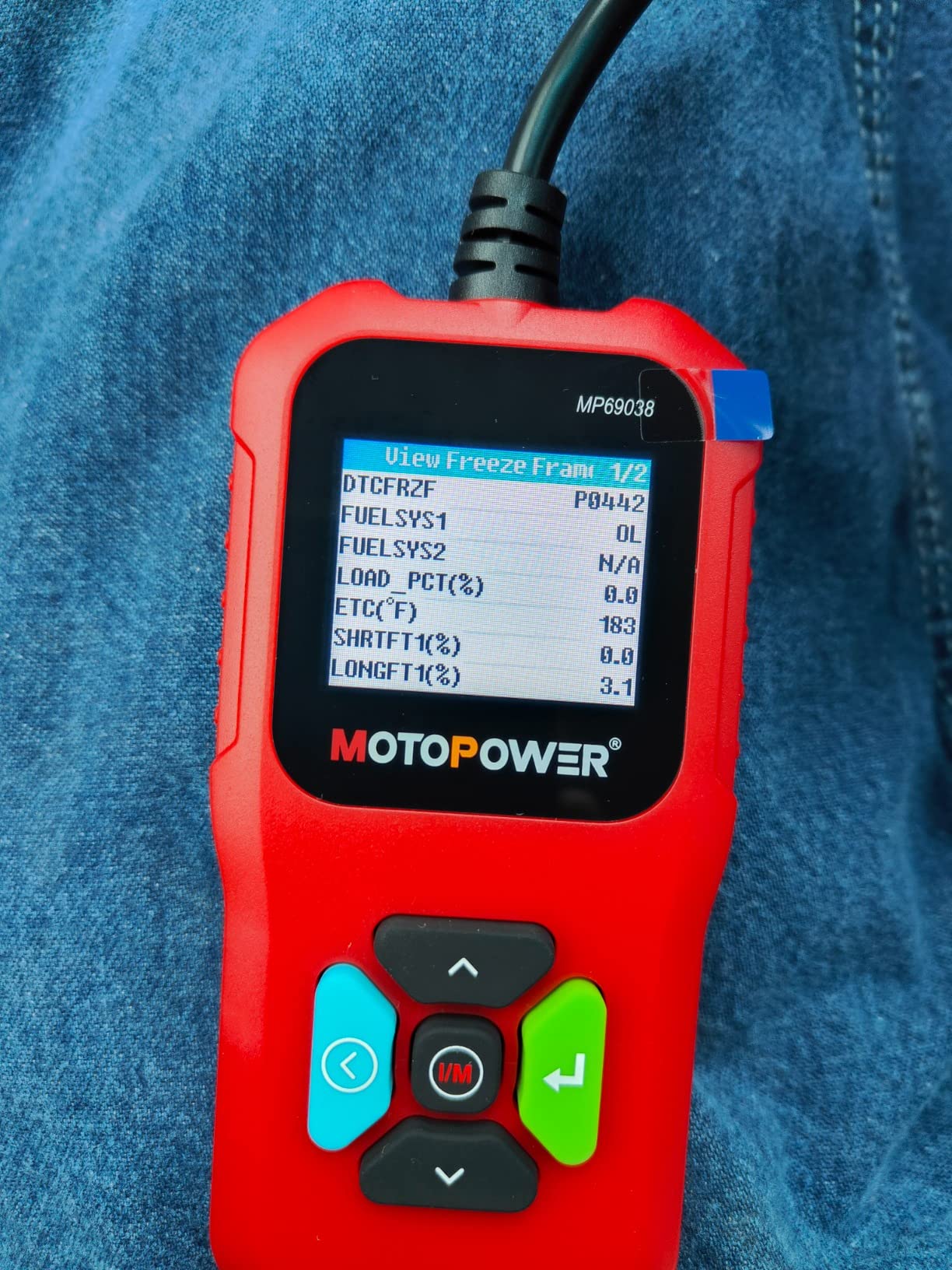 $7/mo - Finance MOTOPOWER MP69038 Car OBD2 Scanner Code Reader Engine ...