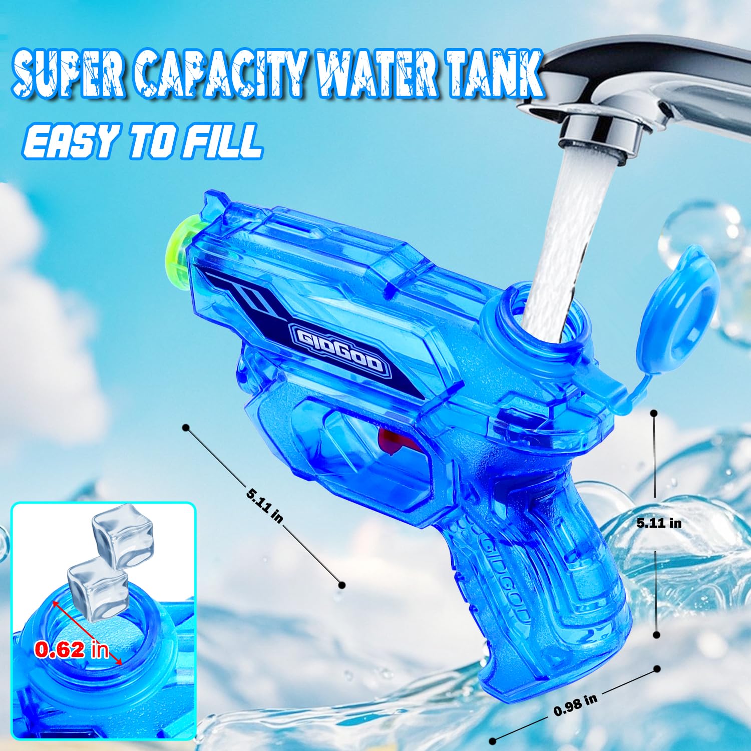 Water Gun Pistol Electric Water Pistol Amazon Water Guns For Kids ...