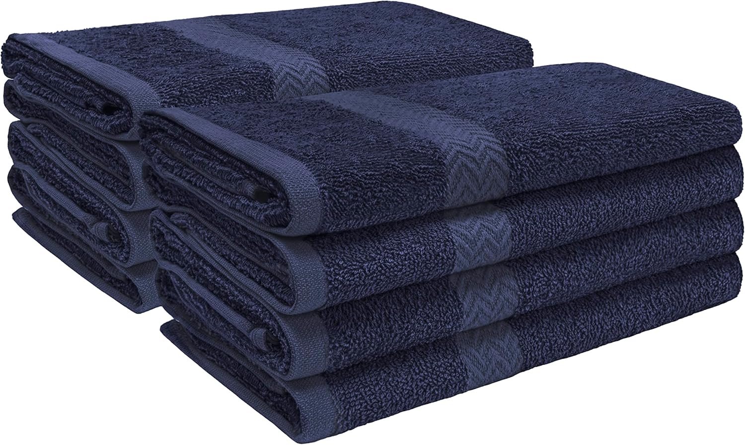 Amazon.com: Superior 8-Piece Cotton Hand Towel Set, Small Towels for ...