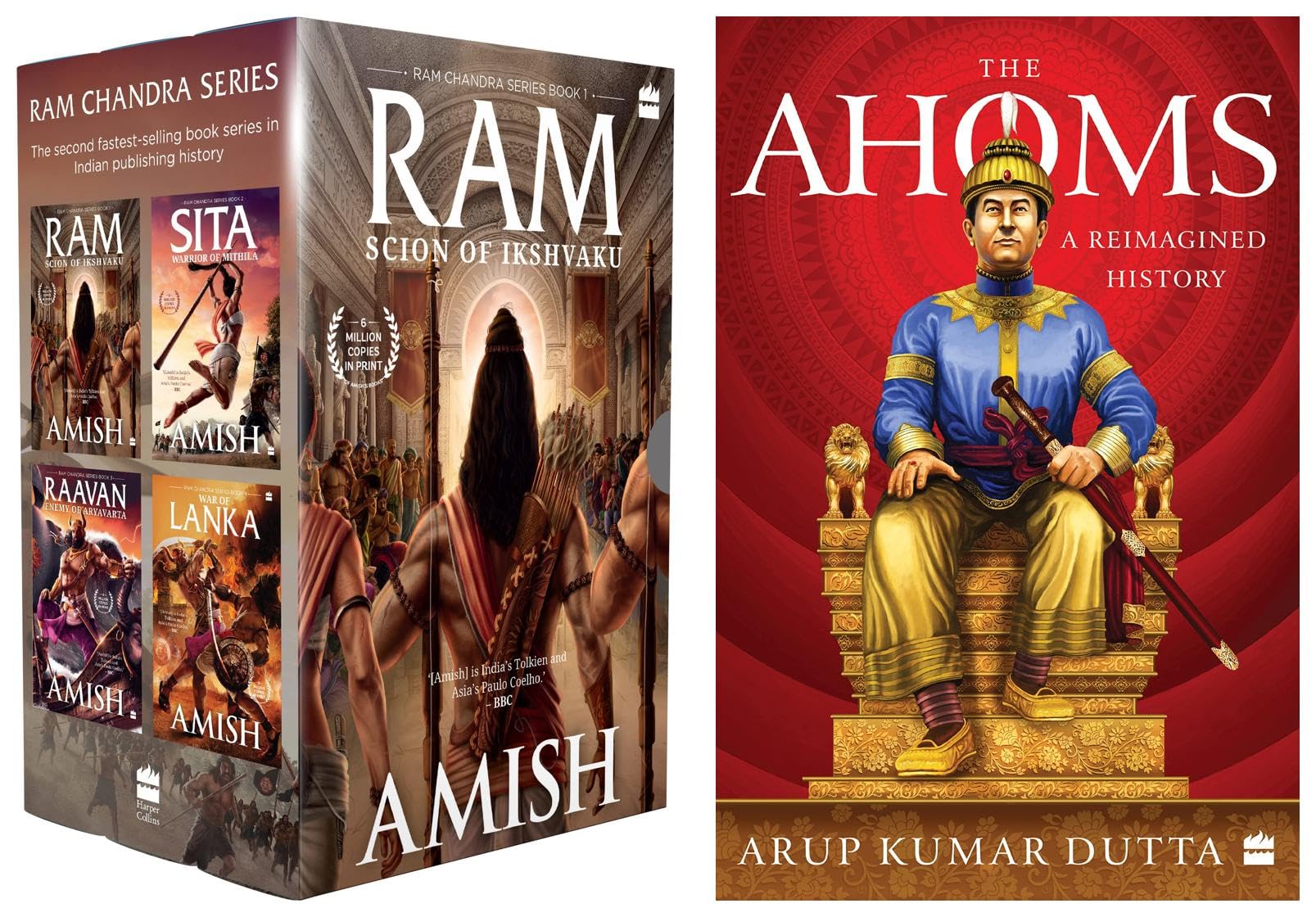 The Ram Chandra Series Boxset of 4 Books : Ram - Scion of Ikshvaku ...