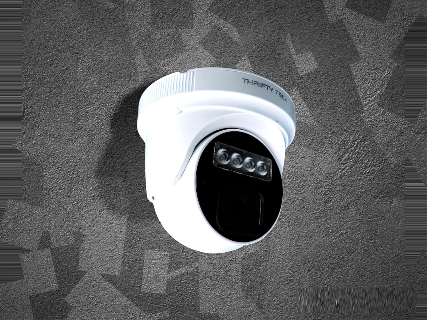 Buy Thrifty Tech IP 5mp Audio Wired Day/Night 24 Hour Full Color Camera ...