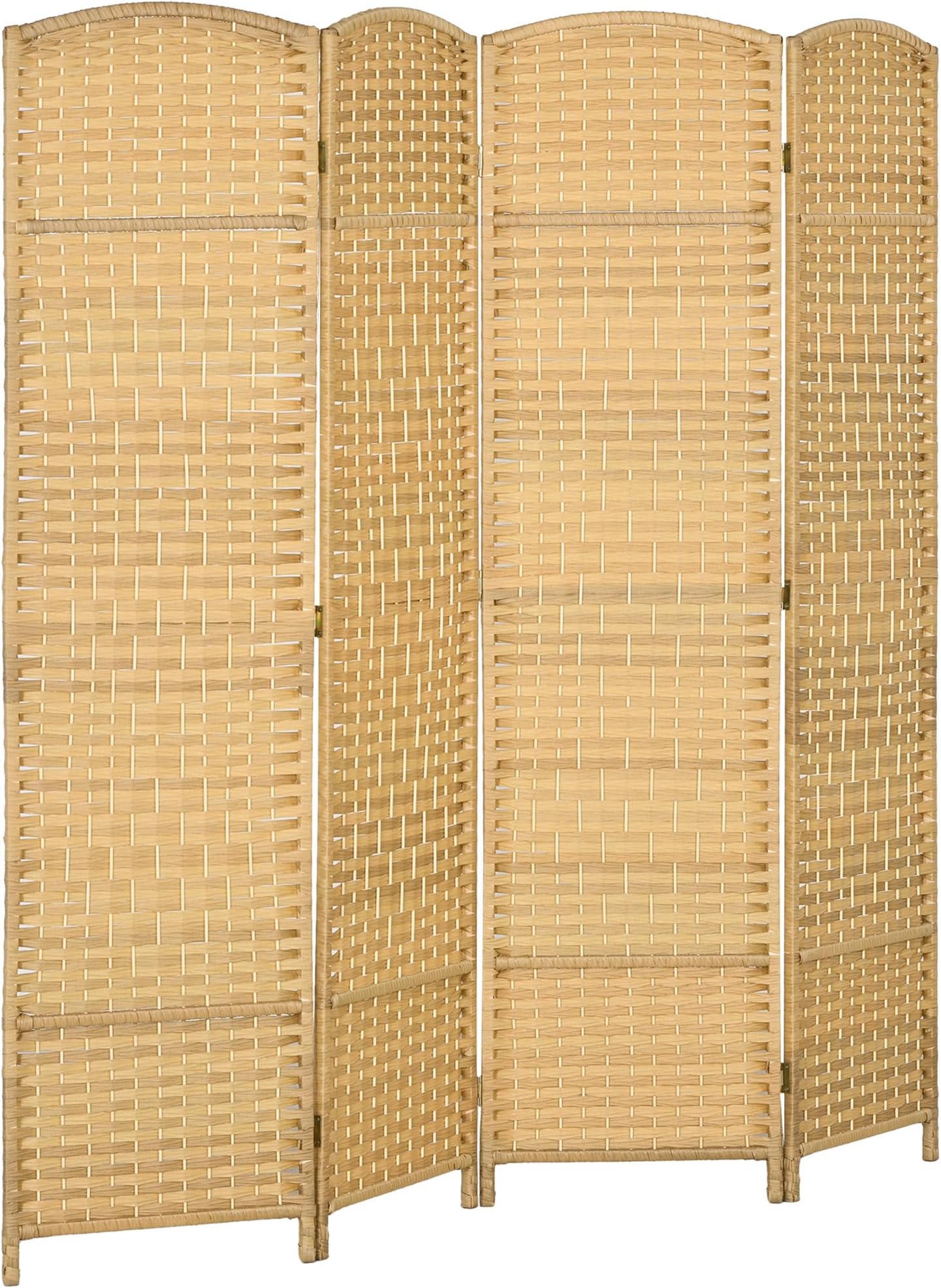 Amazon.com: JOSTYLE 6ft. Tall Extra Wide Folding Privacy Screens with ...