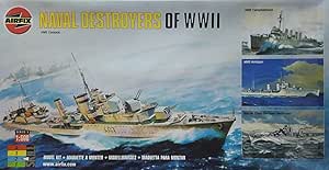 Amazon.com: Airfix A05204 WWII Naval Destroyers Warships Classic Kit ...