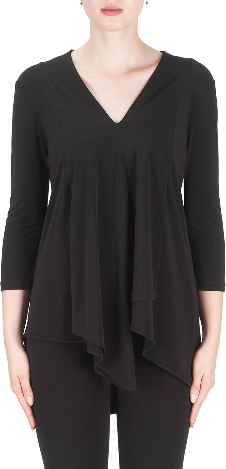 Joseph Ribkoff Tunic Style 161066 Black (10) at Amazon Women’s Clothing ...
