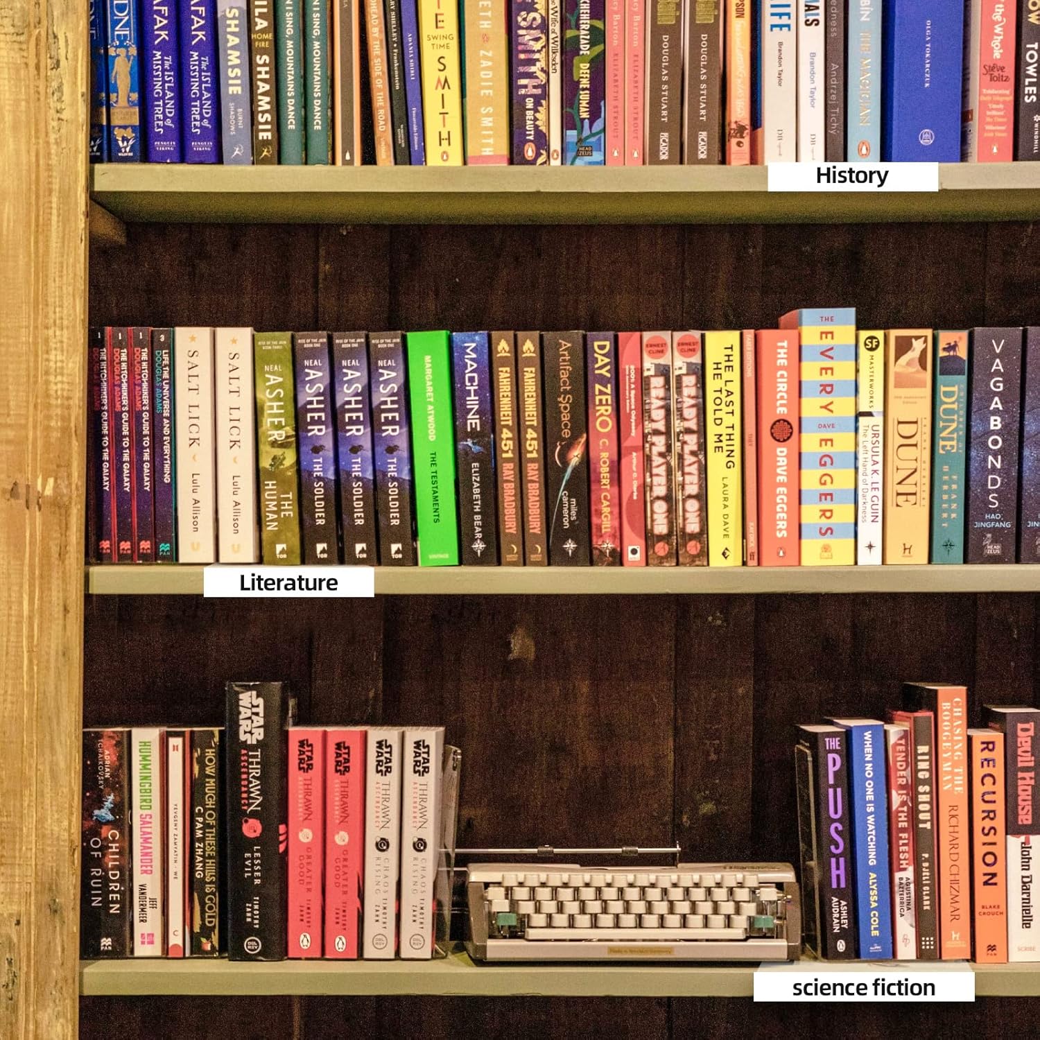 50 soportes para etiquetas para estantes de biblioteca, 7.6 x 4 ...